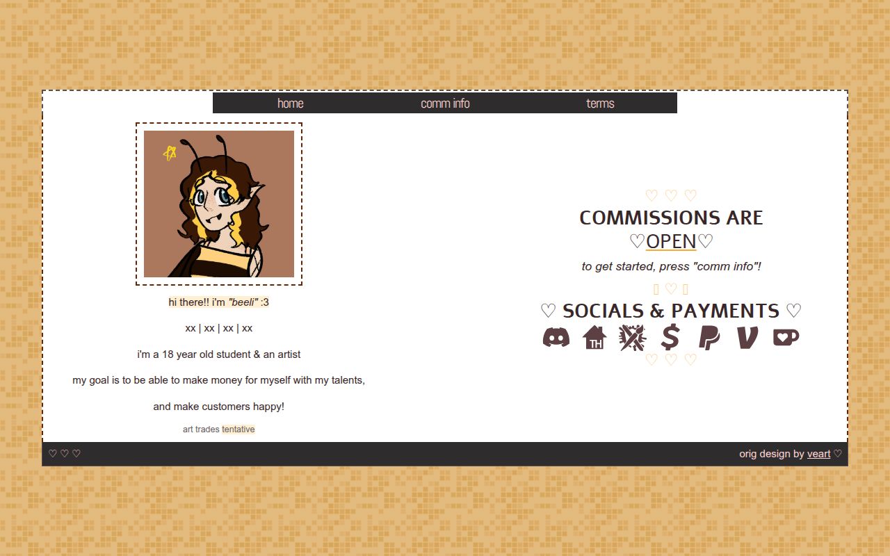 Beeli's Commissions!